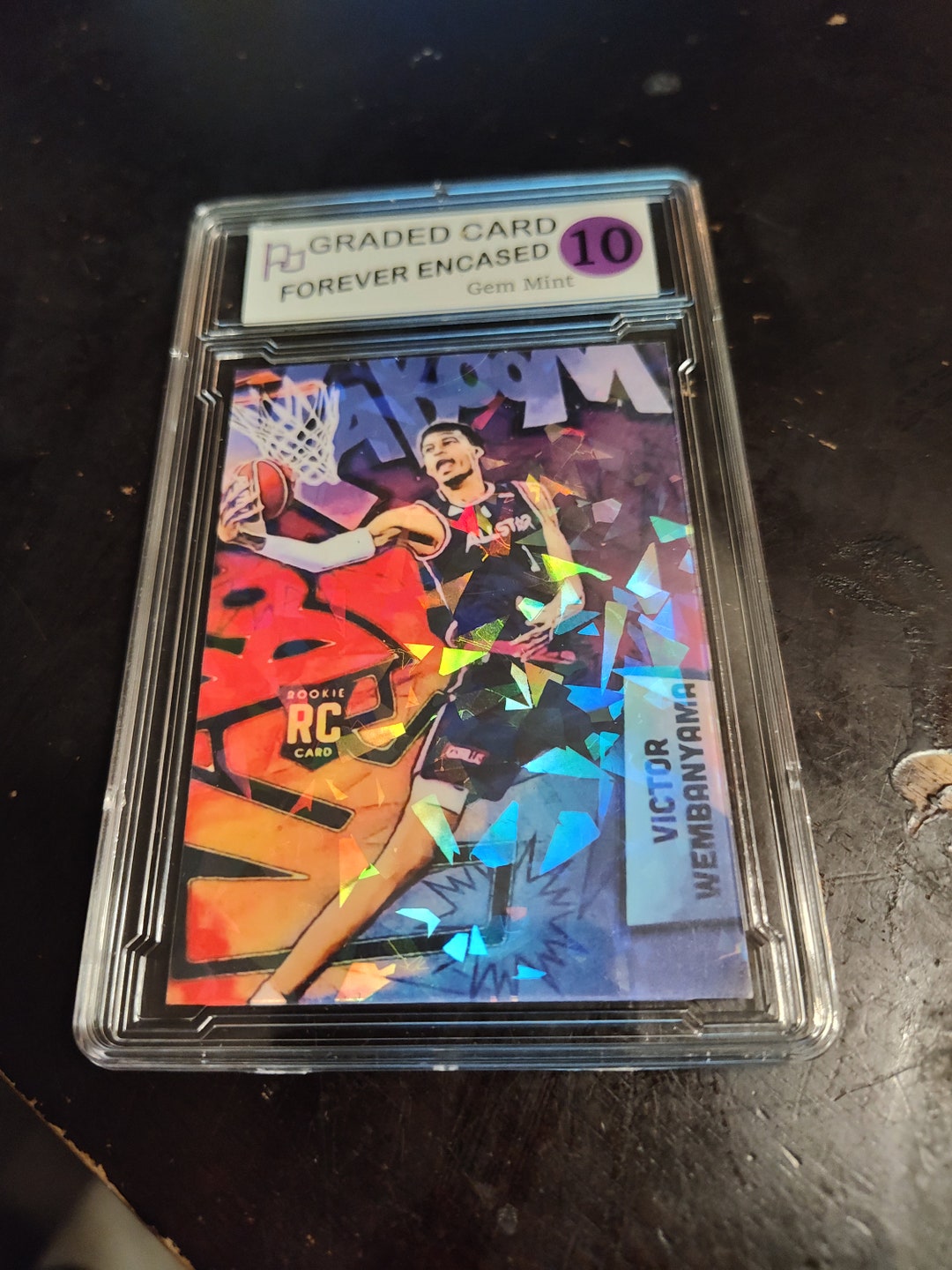 2023 Kaboom Victor Wembanyama Rookie Cracked Ice Prizm Gem - Etsy