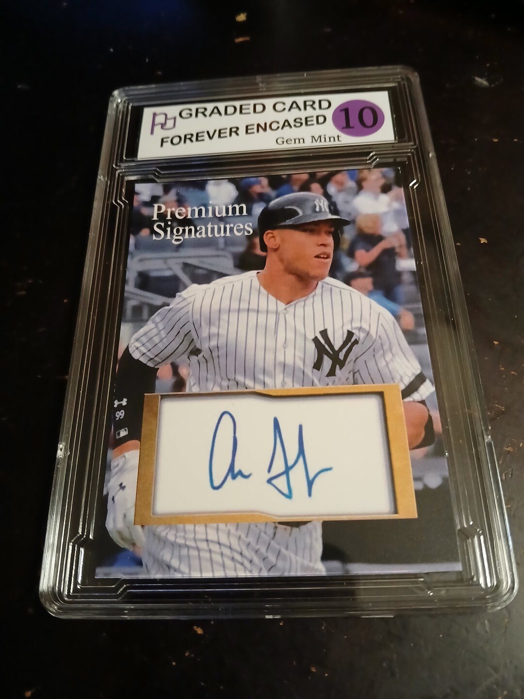 Premium Signatures Aaron Judge Limited Edition 1/50 Auto Facsimile Gem ...