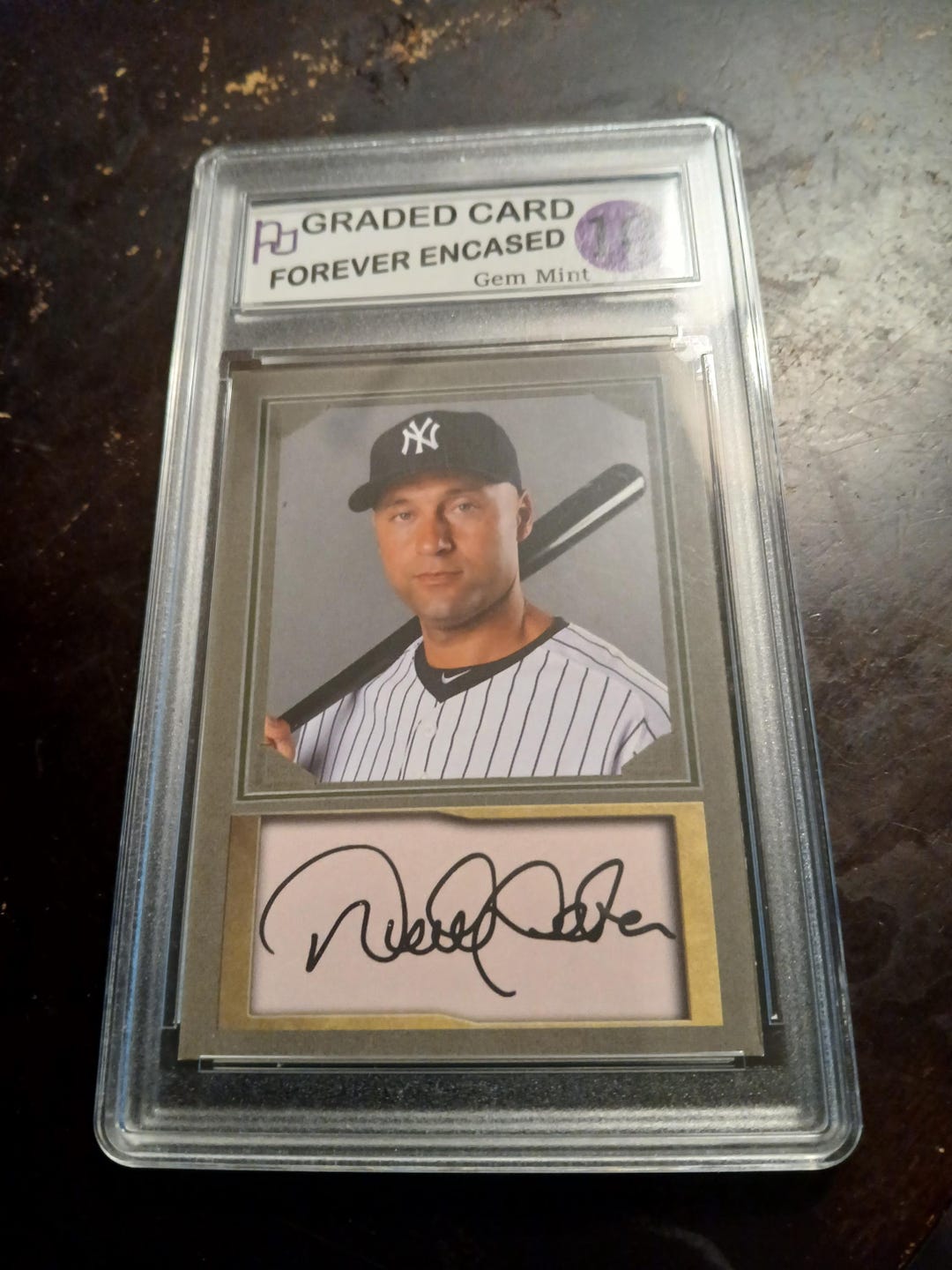 Hall of Famer Derrick Jeter Limited Edition Auto Facsimile Gem Mint 10 1 of 500 - Etsy