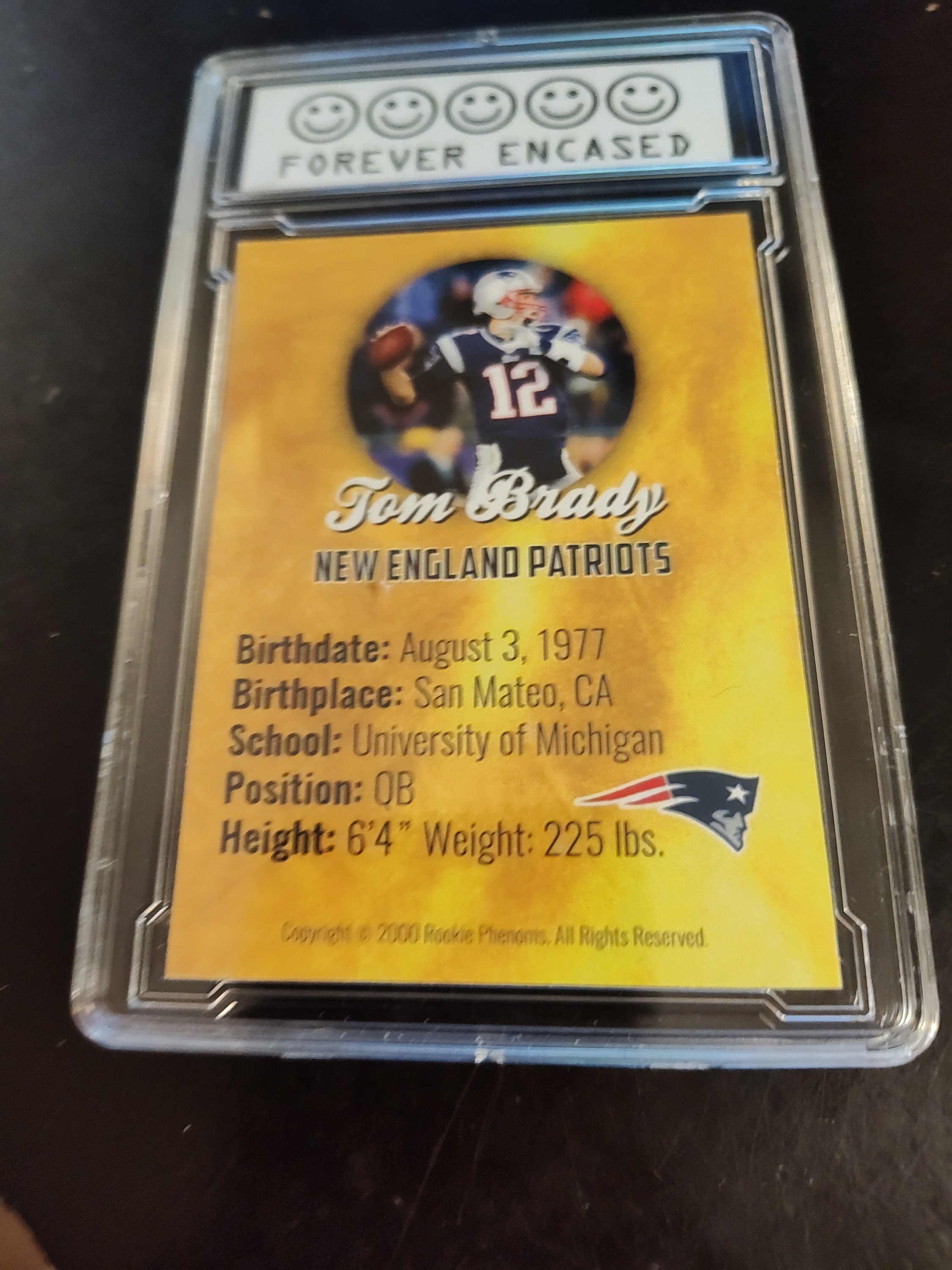 2000 Tom Brady First Gold Rookie Phenoms Gem Mint 10 - Etsy