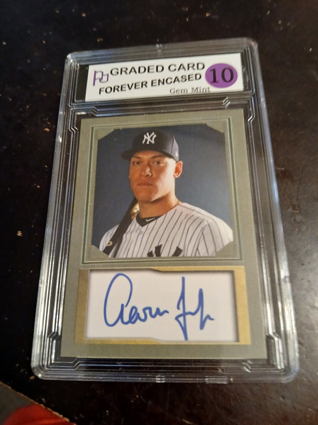 Autograph Edition Aaron Judge Gem Mint 10 Auto Facsimile - Etsy