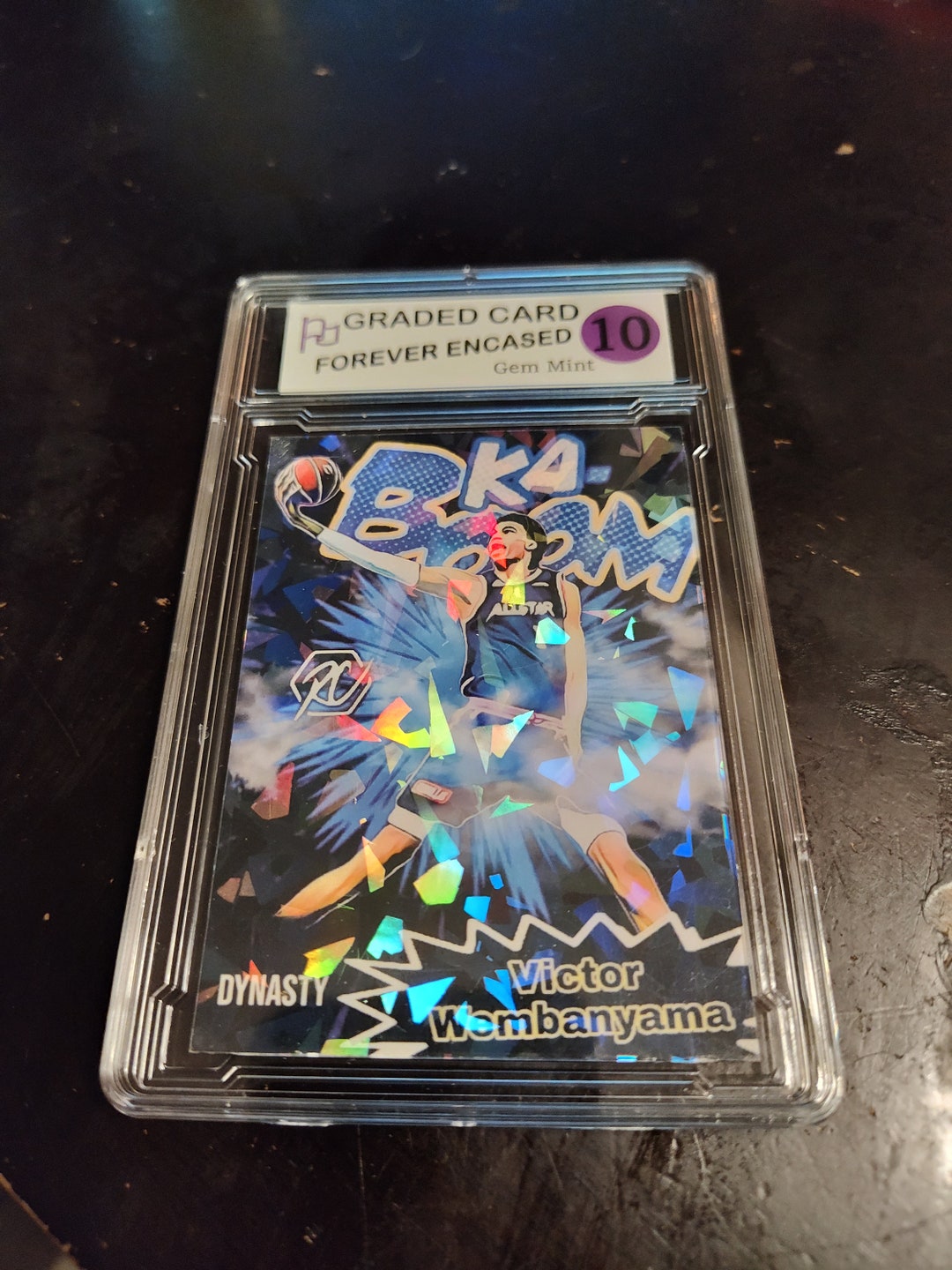 2023 Kaboom Victor Wembanyama Rookie Cracked Ice Prizm Gem - Etsy