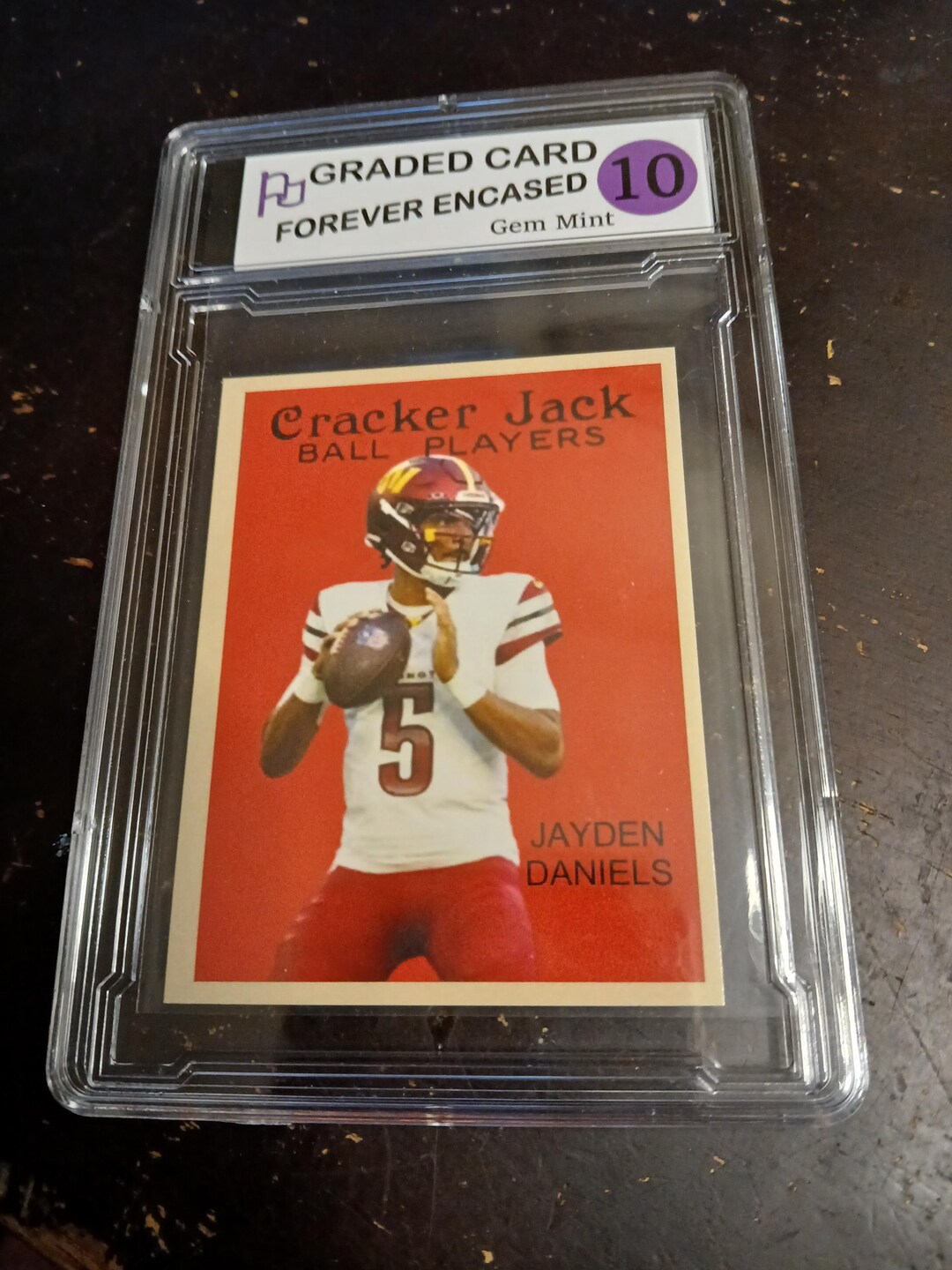 2024 Cracker Jack Jayden Daniels Mini Rare Rookie Gem Mint 10 - Etsy