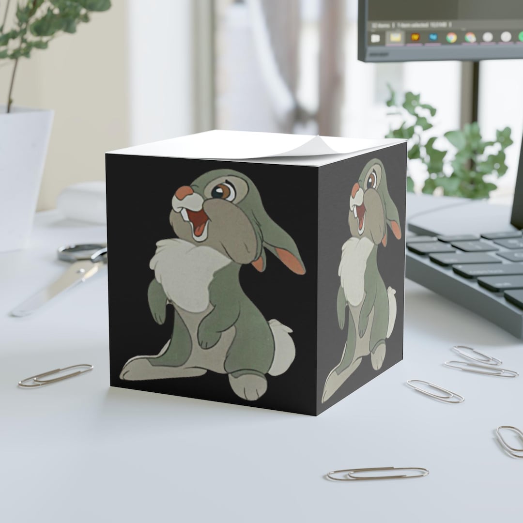 Disney Thumper Sticky Note Cube - 700 Sheets - Bambi Forest Stationery ...