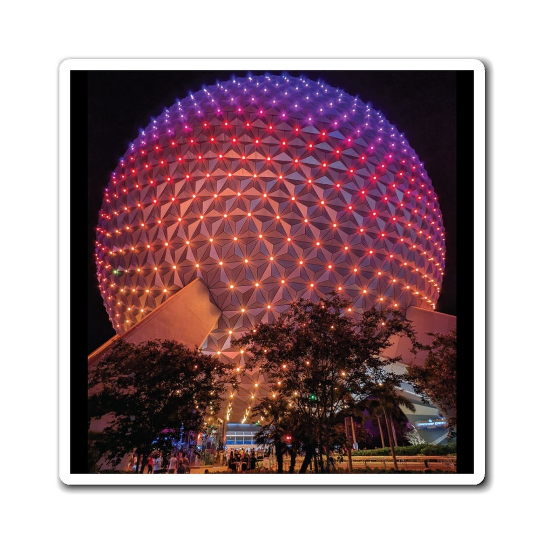 Epcot Magnet Disney Magnets 3x3 Magnet - Etsy
