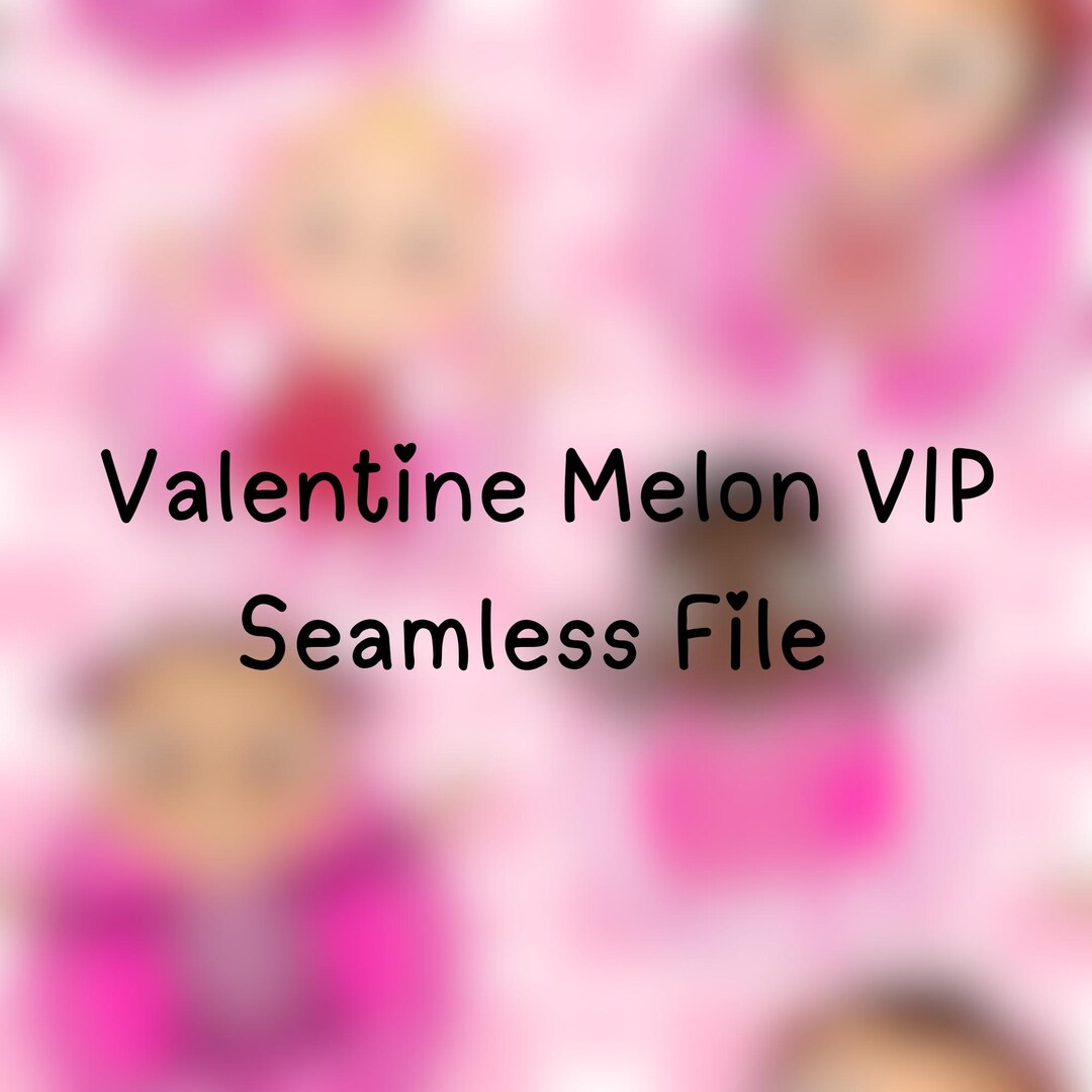 Valentine's Day VIP Seamless File - Etsy