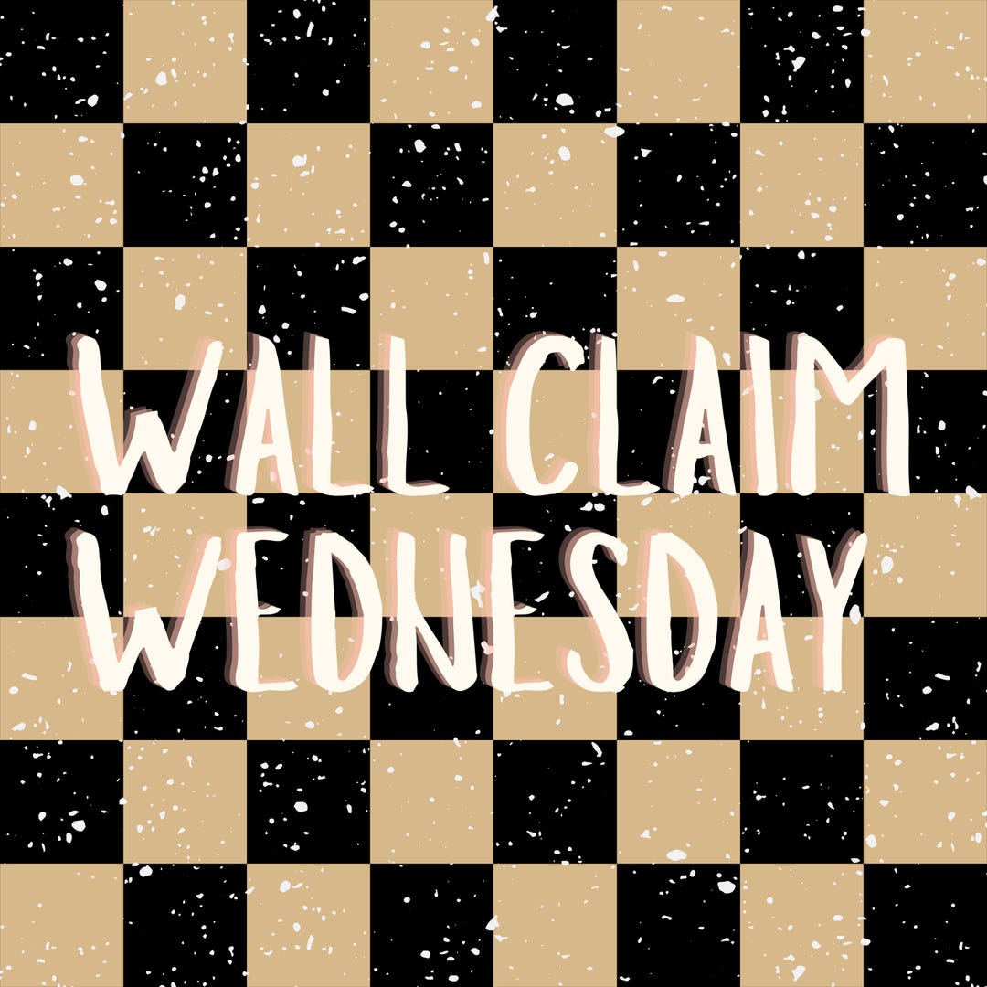 Wall Claim Wednesday 1 Seamless File - Etsy