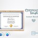 Editable Certificate of Adoption Template. Adoption - Etsy
