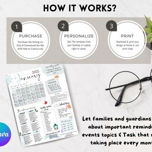 January 2025 Newsletter Template | Editable Monthly Newsletter ...