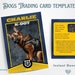 Dog Trading Card Template Trading Card Template Canva Template Editable ...