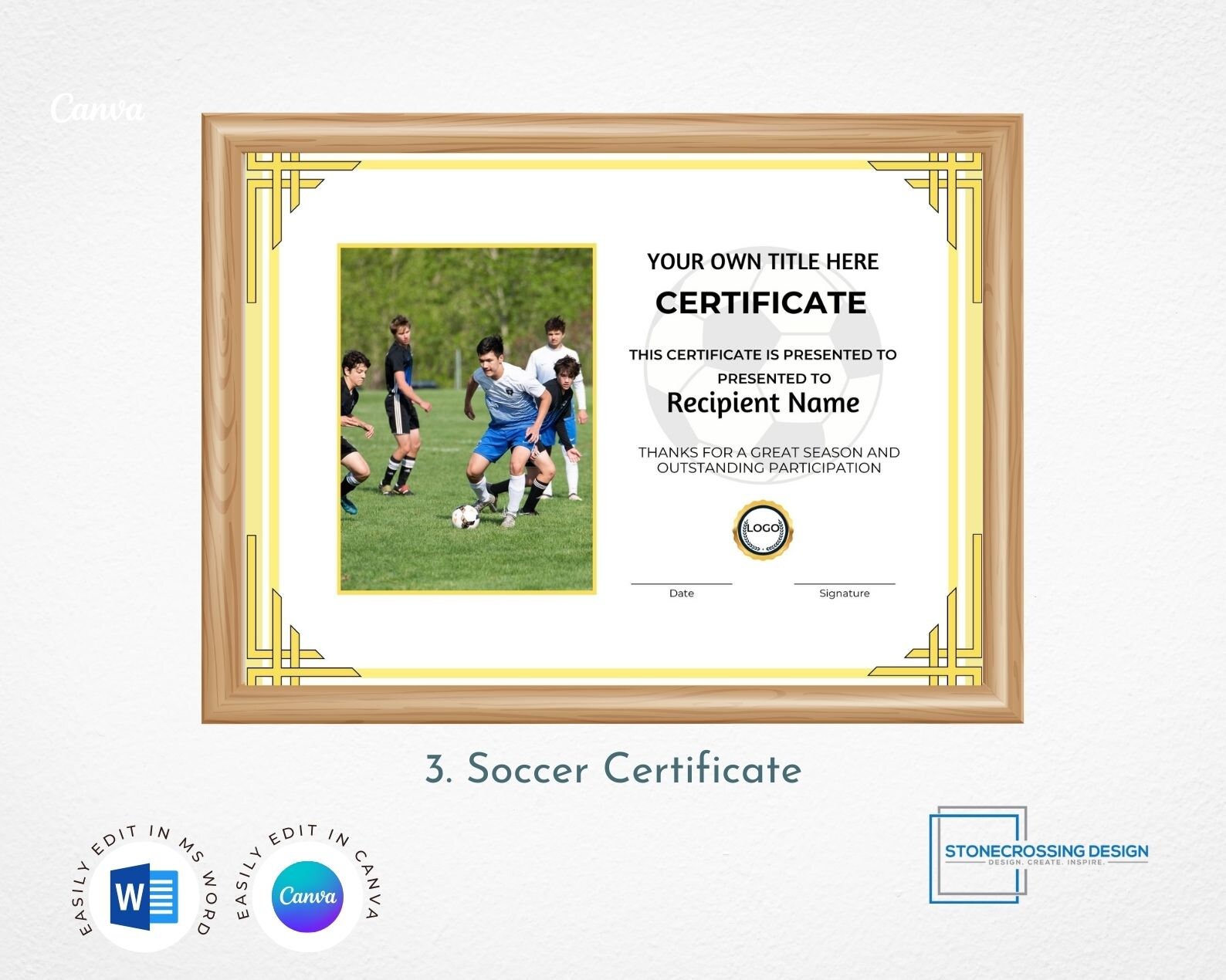 Editable Sporty Summer Bundle Certificates: Baseball - Etsy