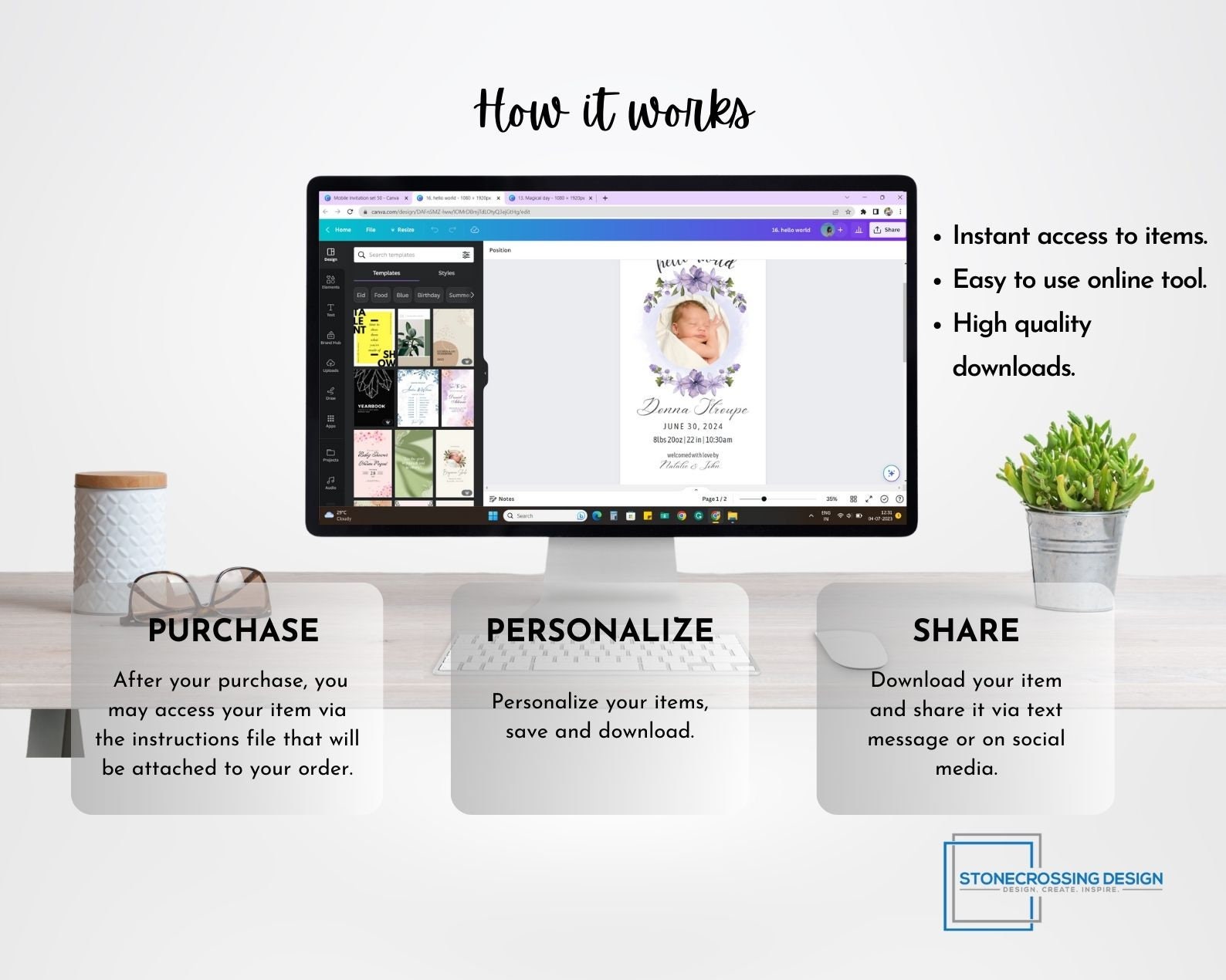 Digital Welcome Party Invitation Electronic Welcome Party - Etsy