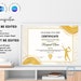 Editable Tennis Sports Certificate Template With Photo. Award. Trophy ...