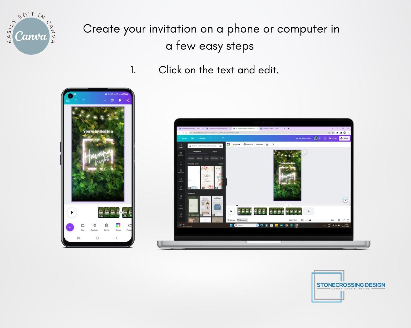 Digital Birthday Party Invitation, Electronicbirthday Party Video E ...