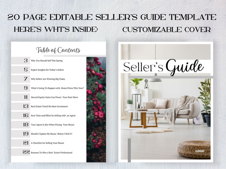 Real Estate Buyer & Seller Guide Bundle. Listing Presentation for Real ...