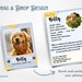 Dog Trading Card Template | Trading Card Template | Canva Template ...