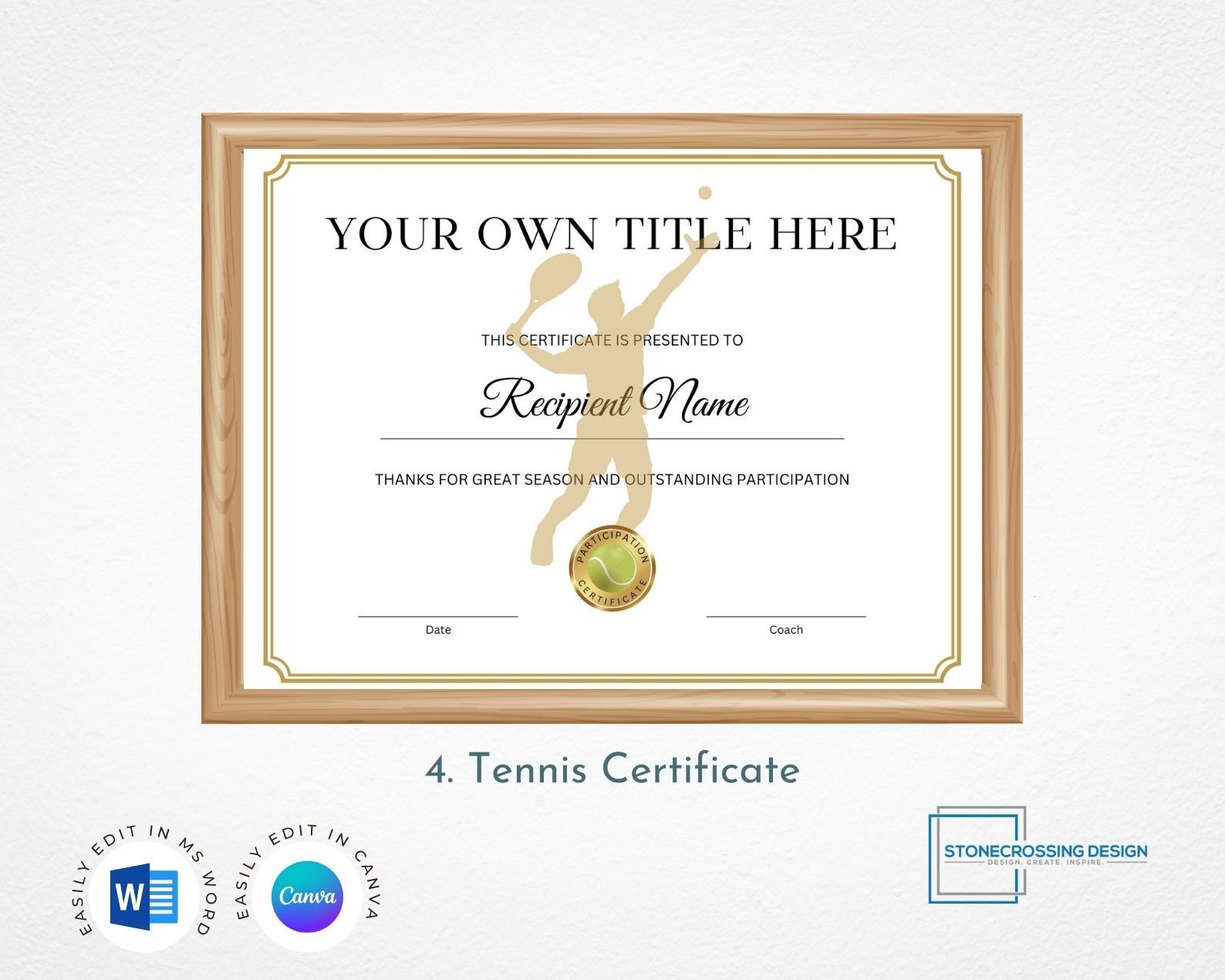 Editable Sporty Summer Bundle Certificates: Baseball - Etsy