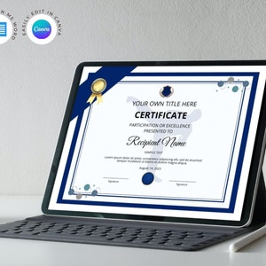 Editable Karate Martial Arts Certificate Template With Photo. Award ...