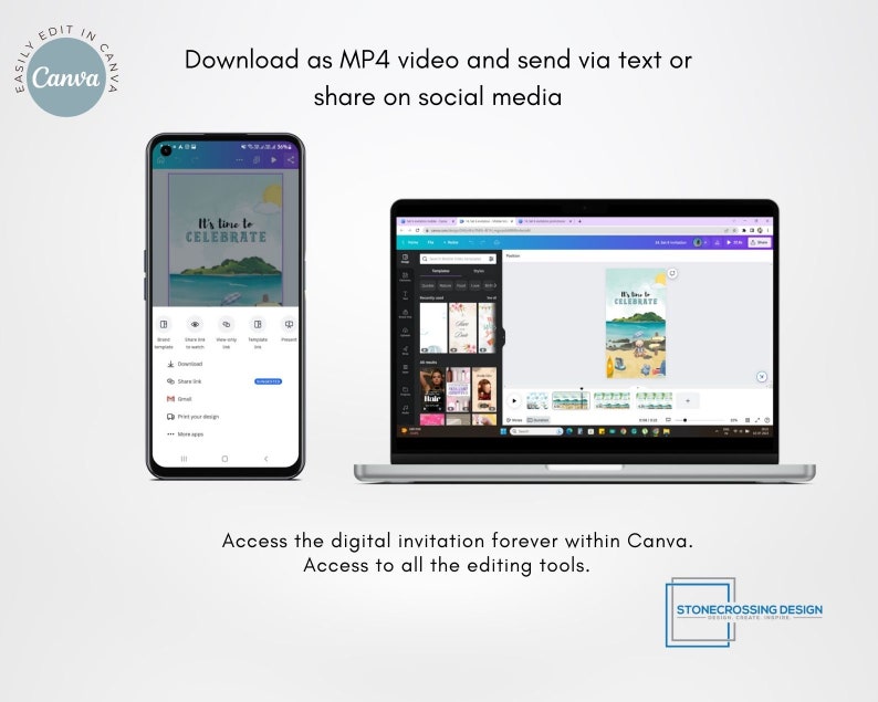 Digital Baby Shower Invitation, Electronic Baby Shower Video E-vite ...