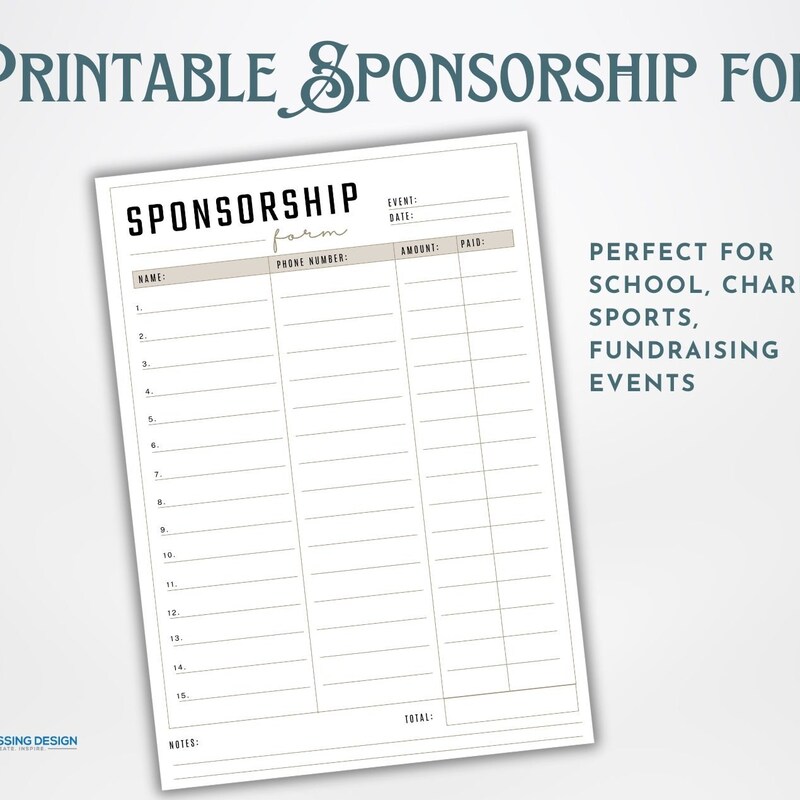 Pageant Program Template - Etsy