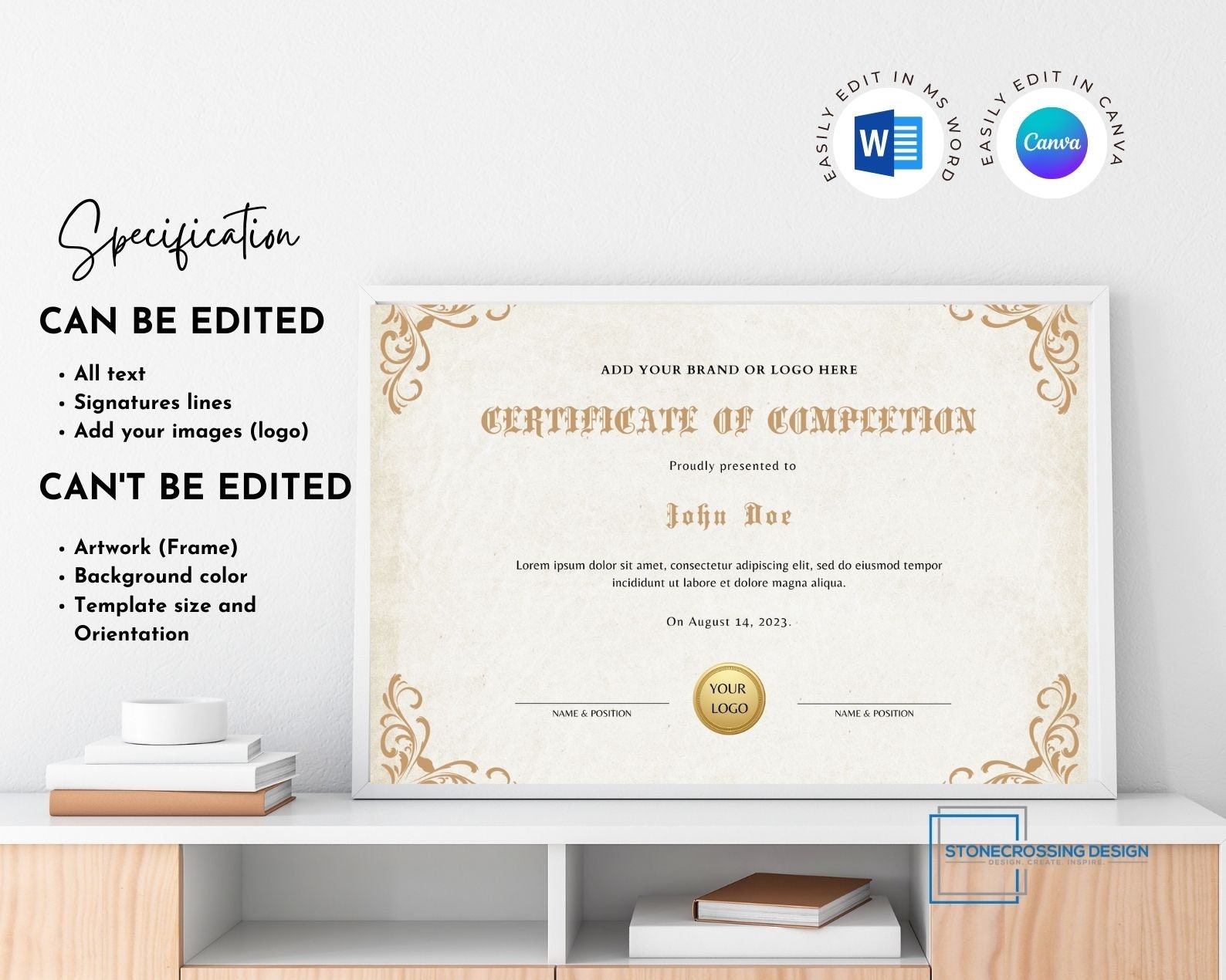 Editable Community Service Recognition Bundle Certificates: - Etsy