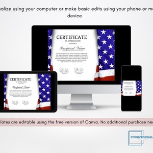 Editable Certificate of Appreciation. Award Template. Printable ...