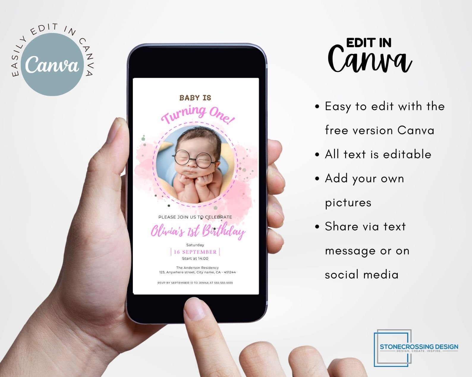 Digital Birthday Party Invitation, Electronic Birthday Party, Birthday ...