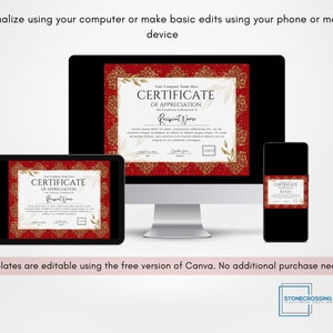 Editable Certificate of Appreciation. Award Template. Printable ...