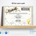 Editable Student of the Month Certificate Template. Student Certificate ...