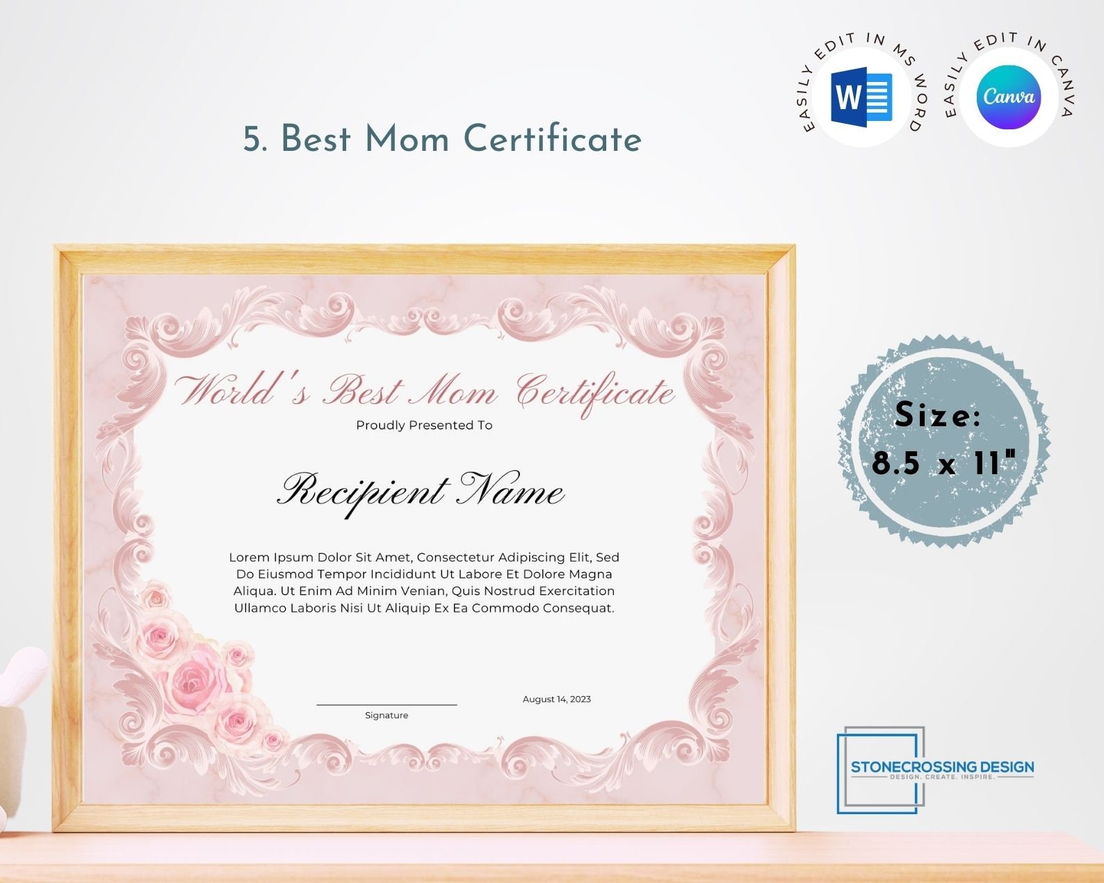 Editable Community Service Recognition Bundle Certificates: - Etsy