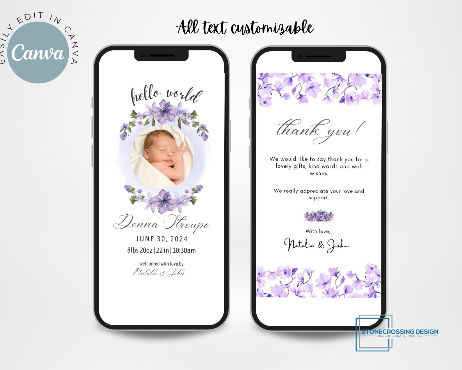 Digital Welcome Party Invitation, Electronic Welcome Party, Editable ...