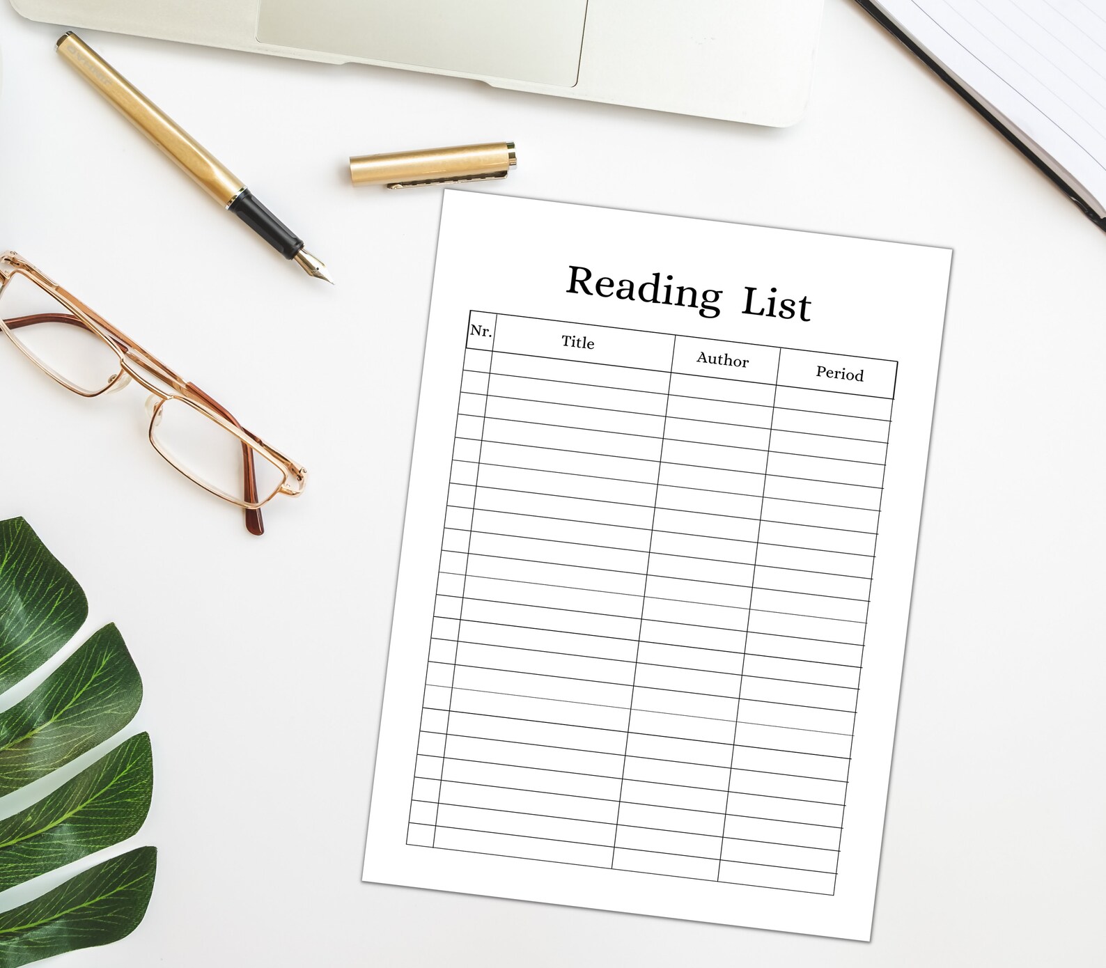 Printable Bookshelf Reading Tracker Insert, Reading List Planner Pages ...