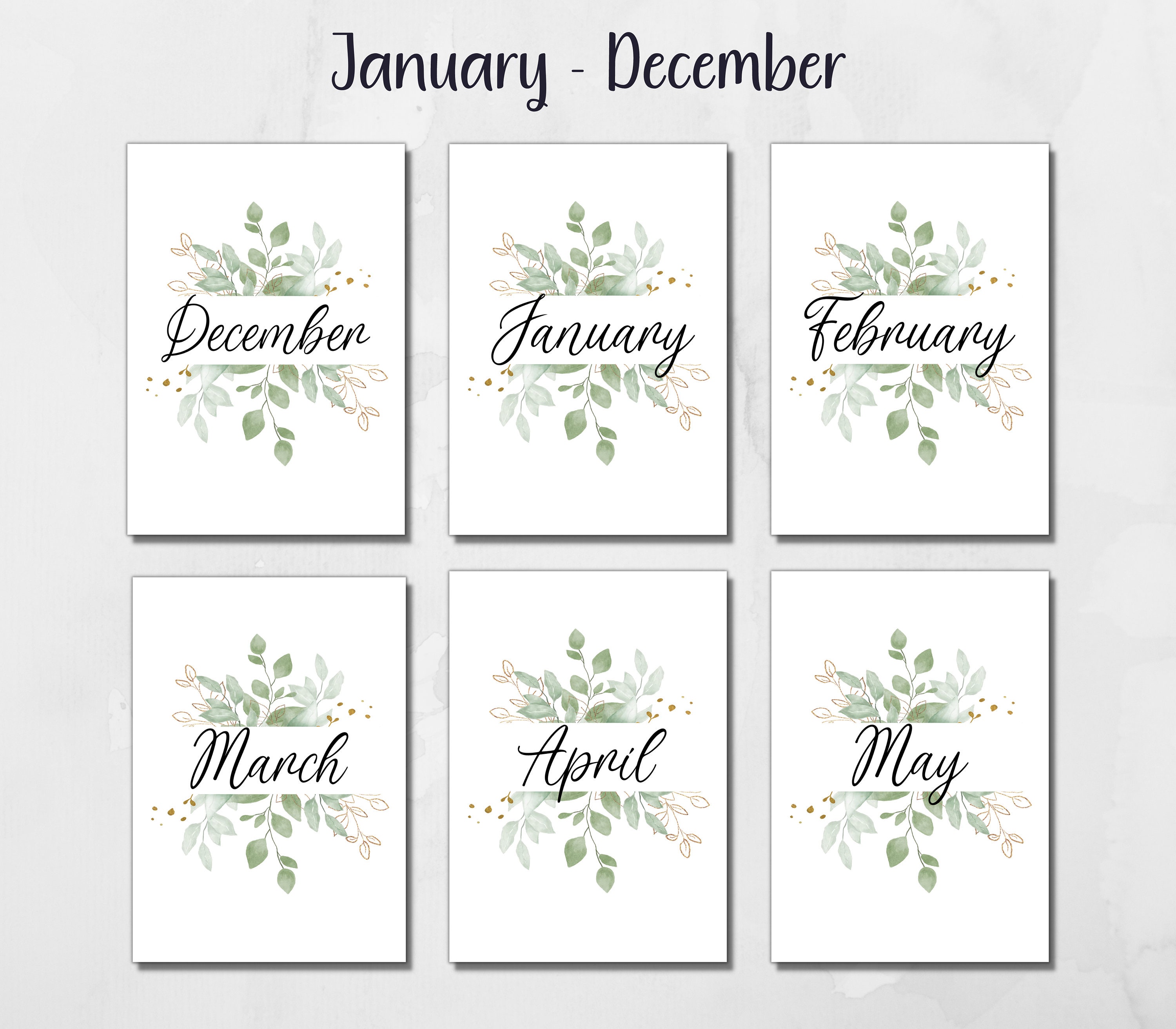 Printable Monthly Dashboards Monthly Inserts Planner Pages - Etsy