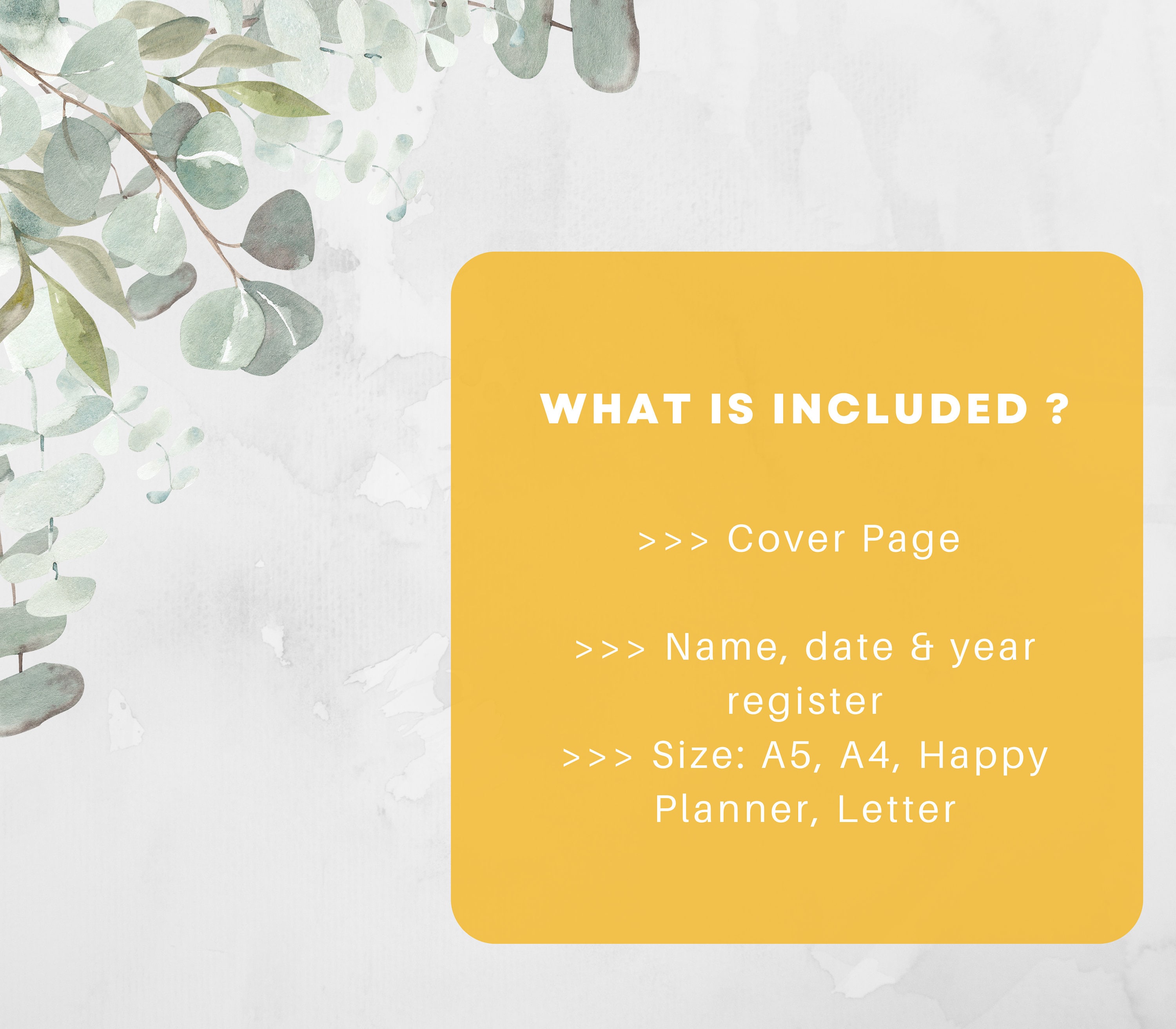 Birthday Tracker Printable, Birthday Organizer, Birthday Planner ...