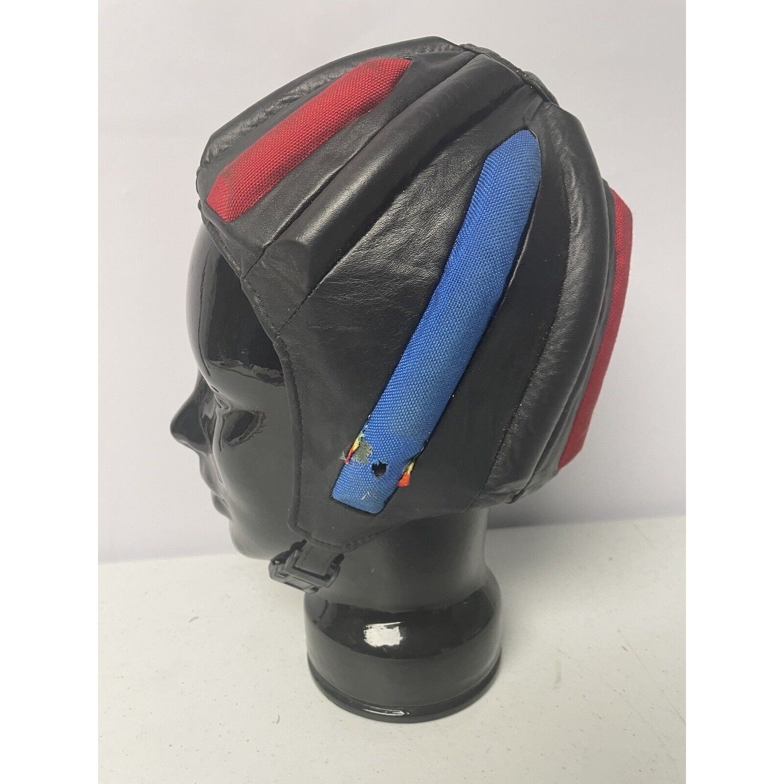 Vintage Leather Skull Hat Cap Helmet Hat Shoppe Custom Leather Hats USA ...