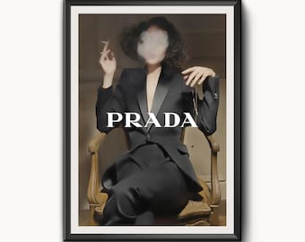 Luxury Fashion Poster, Modern Poster, Designer Wall Art, Luxury Fashion ...