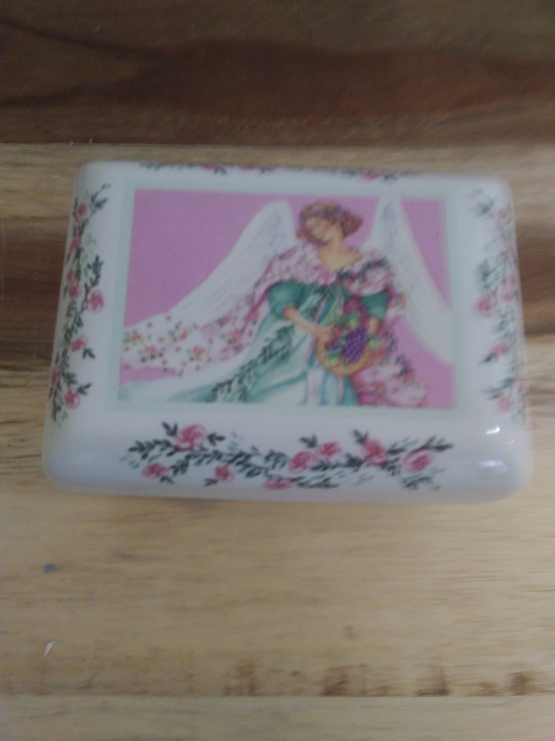 Angel Trinket Box Made in Taiwan - Etsy