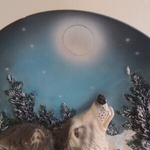 3 Dimensional Wolf Wall Plaque - Etsy