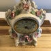 Antique Floral Desk Clock - Etsy