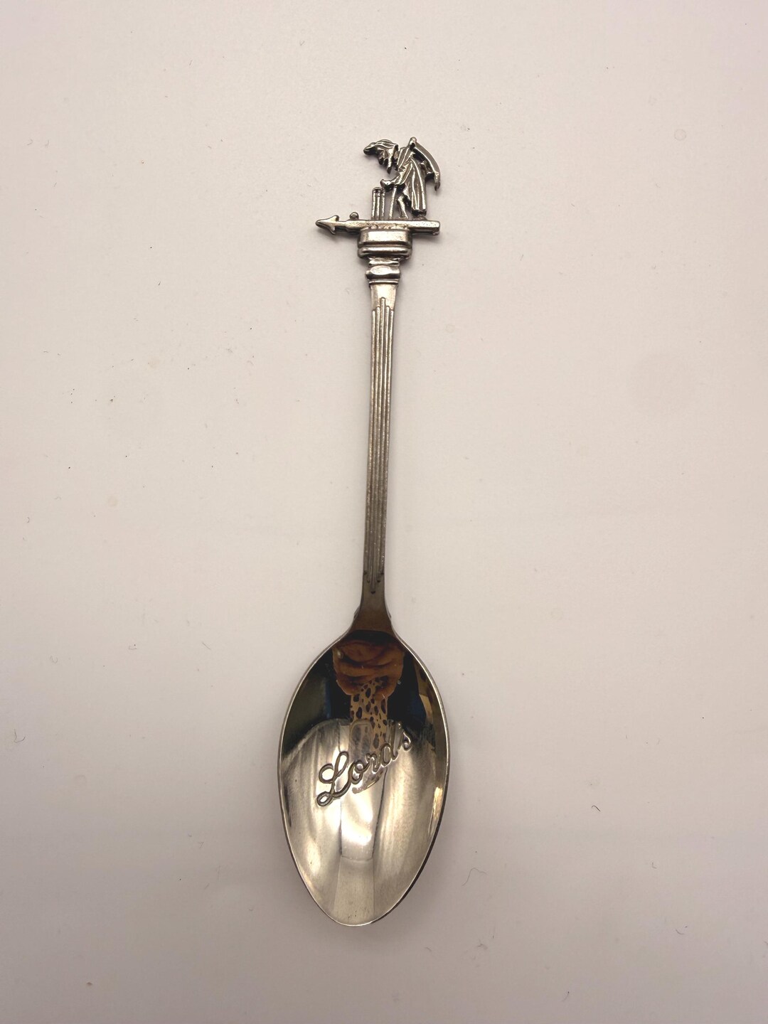 Vintage Lords Cricket Ground Souvenir Spoon – Silver Plated ...