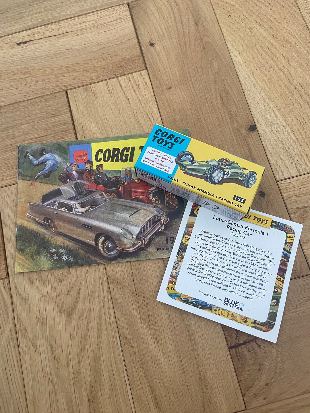 Corgi Toys With Lotus-climax Formula I Racing Car Re-issue Copy New ...