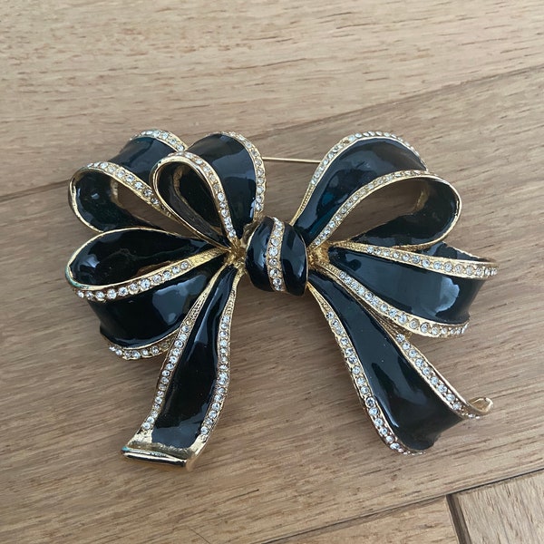 Bow Brooch - Etsy