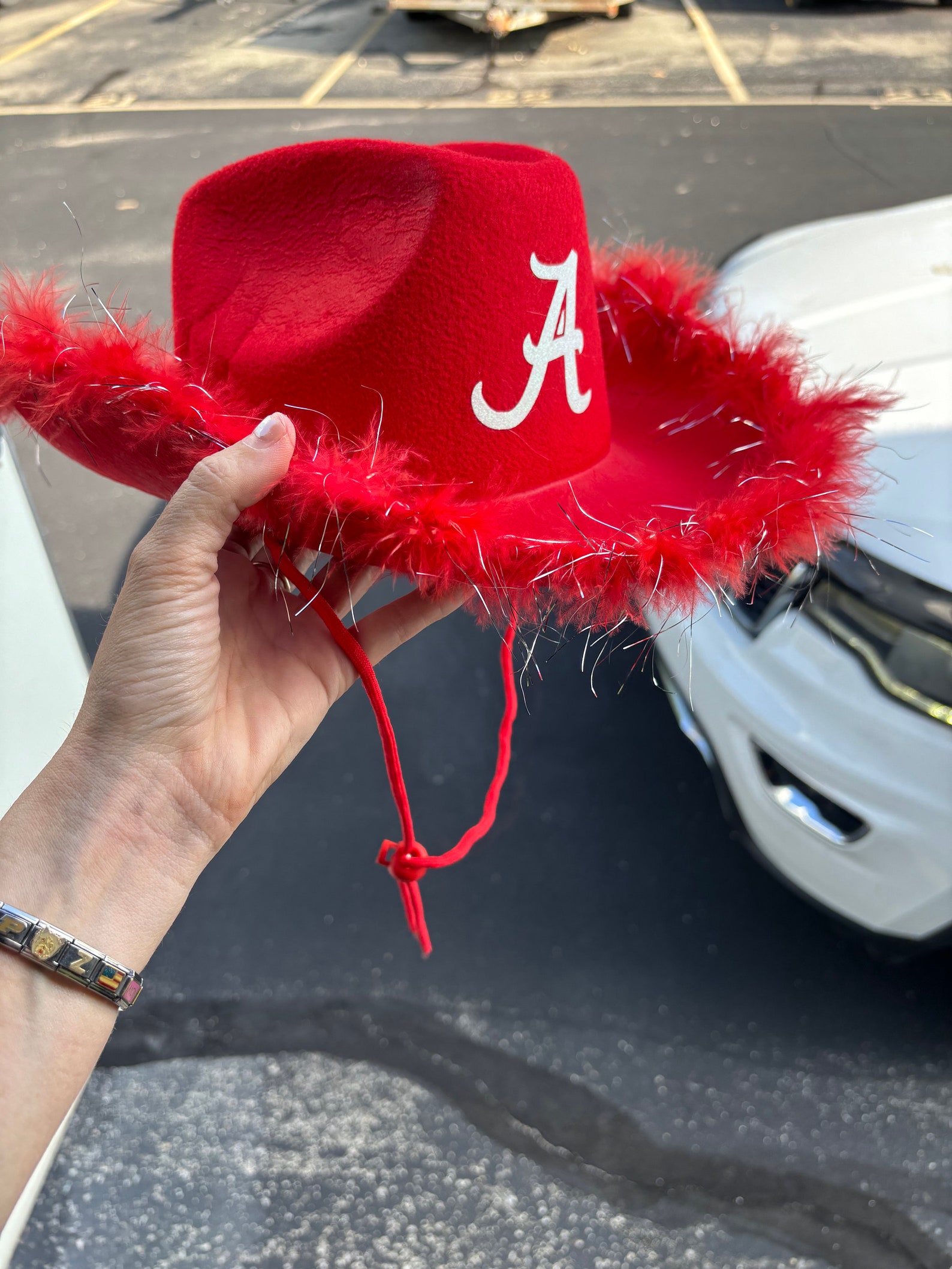 Alabama Cowboy Hat With Feathers - Etsy