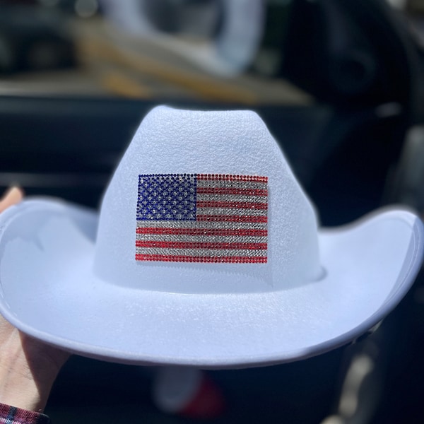 Rhinestone Cowboy Hat - Etsy