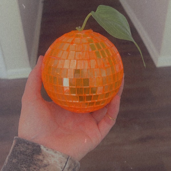 Disco Ball Fruit Art - Etsy