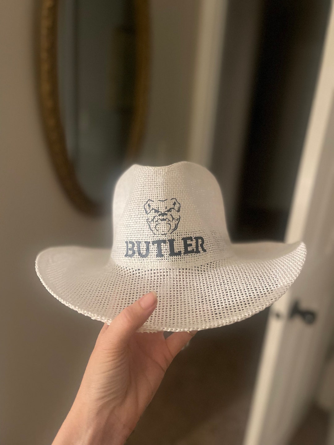 Butler Cowboy Hat With No Fringe - Etsy
