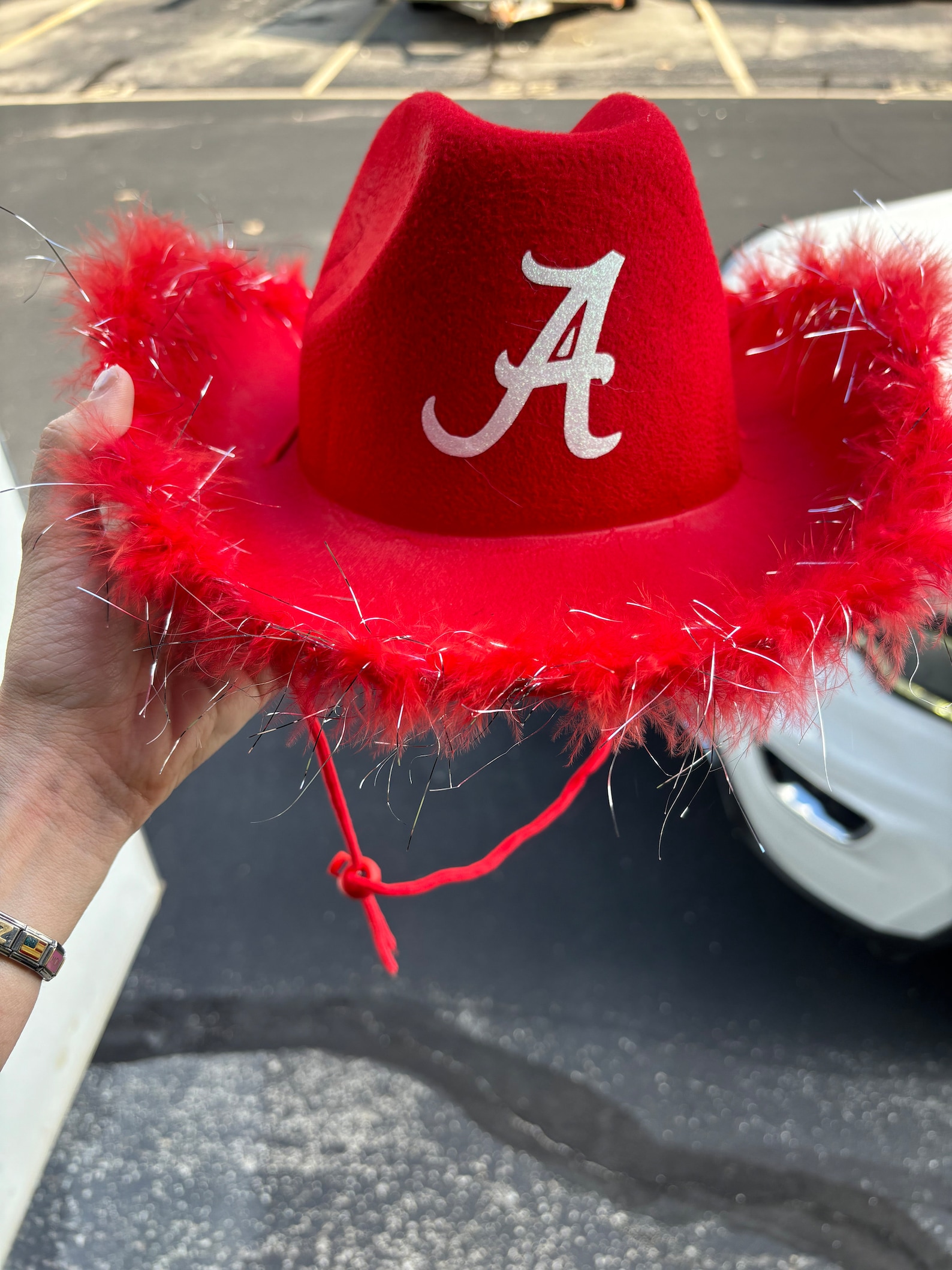 Alabama Cowboy Hat With Feathers - Etsy