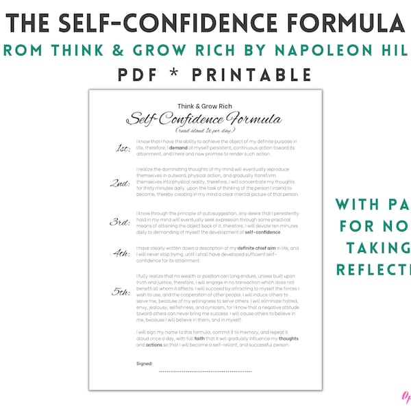 Napoleon Hill - Etsy UK