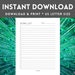Minimalist Done List Printable, Fillable Success List, Completed Tasks ...
