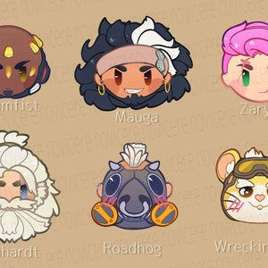Overwatch - Tank Stickers - Etsy